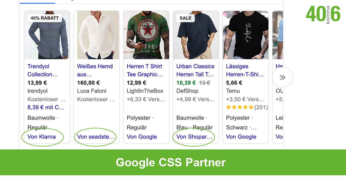 Google CSS-Partner: Hilfreiche Unterstützung für Google Shopping?